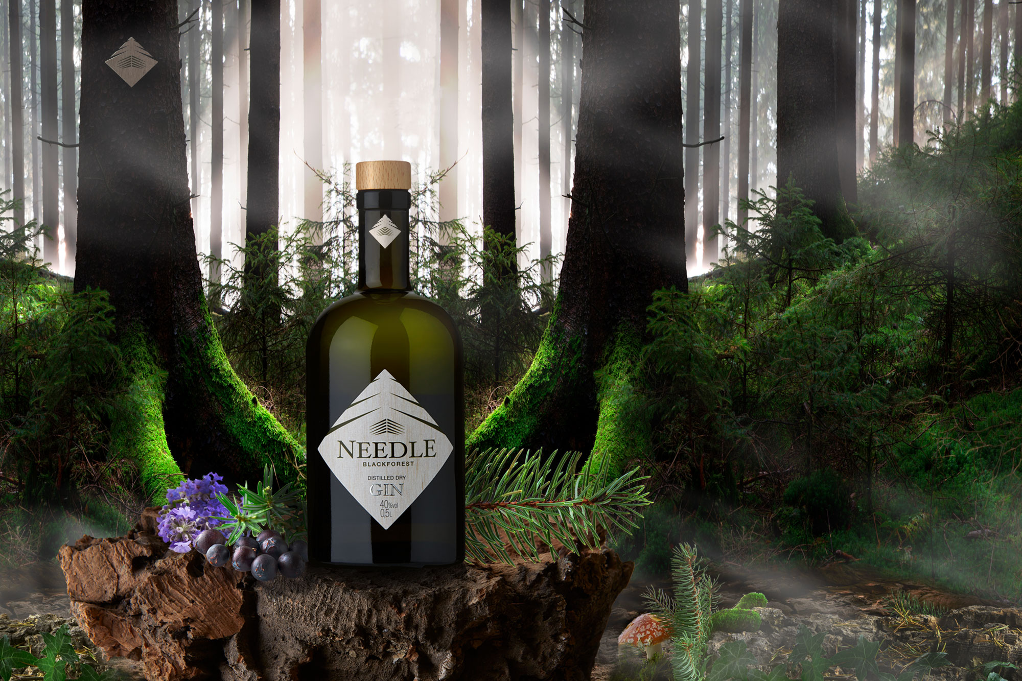 Needle Gin - der Fichtennadel Gin aus dem Schwarzwald.