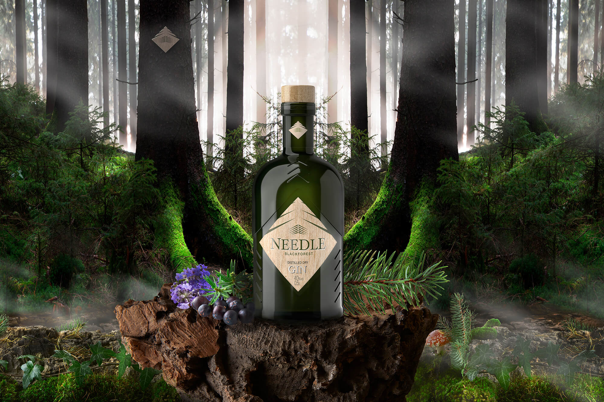 Needle Gin - der Fichtennadel Gin aus dem Schwarzwald.